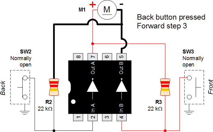 Re-Reversing Direction in a Back-And-Forth Robot - Robot Room