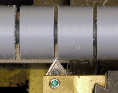 Machining Cylinders from a Rod on a Lathe - Robot Room